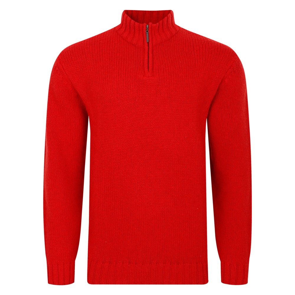 Mens Peter Gribby Lambswool V Neck Jumper in Sage